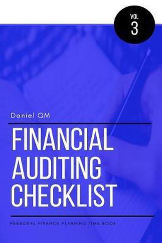Financial Auditing Checklist | 9781977589132 | Daniel Qm | Boeken | bol.com