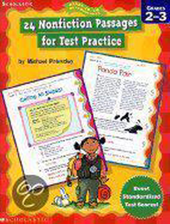 24 Nonfiction Passages for Test Practice, Michael Priestley ...