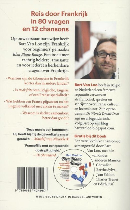 Bleu blanc rouge, Bart van Loo | 9789085424987 | Boeken | bol.com