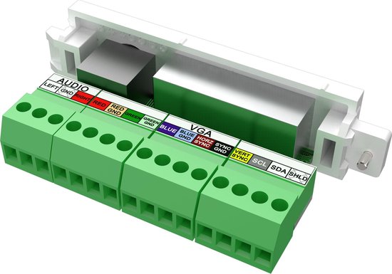 VISION Techconnect Modular AV Faceplate - LIFETIME WARRANTY - VGA and ...