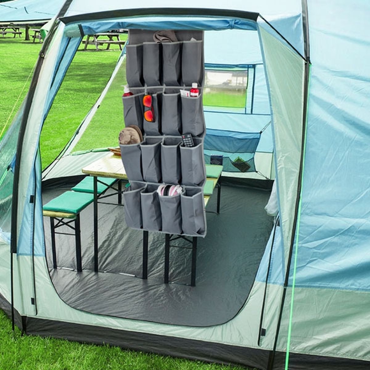 Adventure Goods Organizer met Zakken - 16 zakken | bol.com