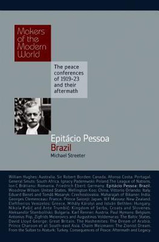 Epitacio Pessoa | 9781905791866 | Michael Streeter | Boeken | bol.com