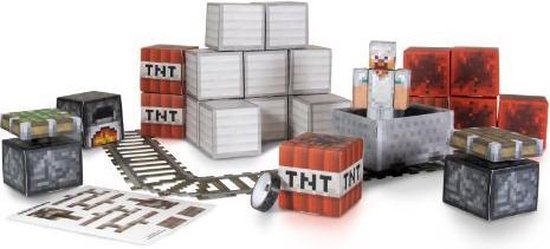 MINECRAFT PAPERCRAFT - Minecart Set | bol.com