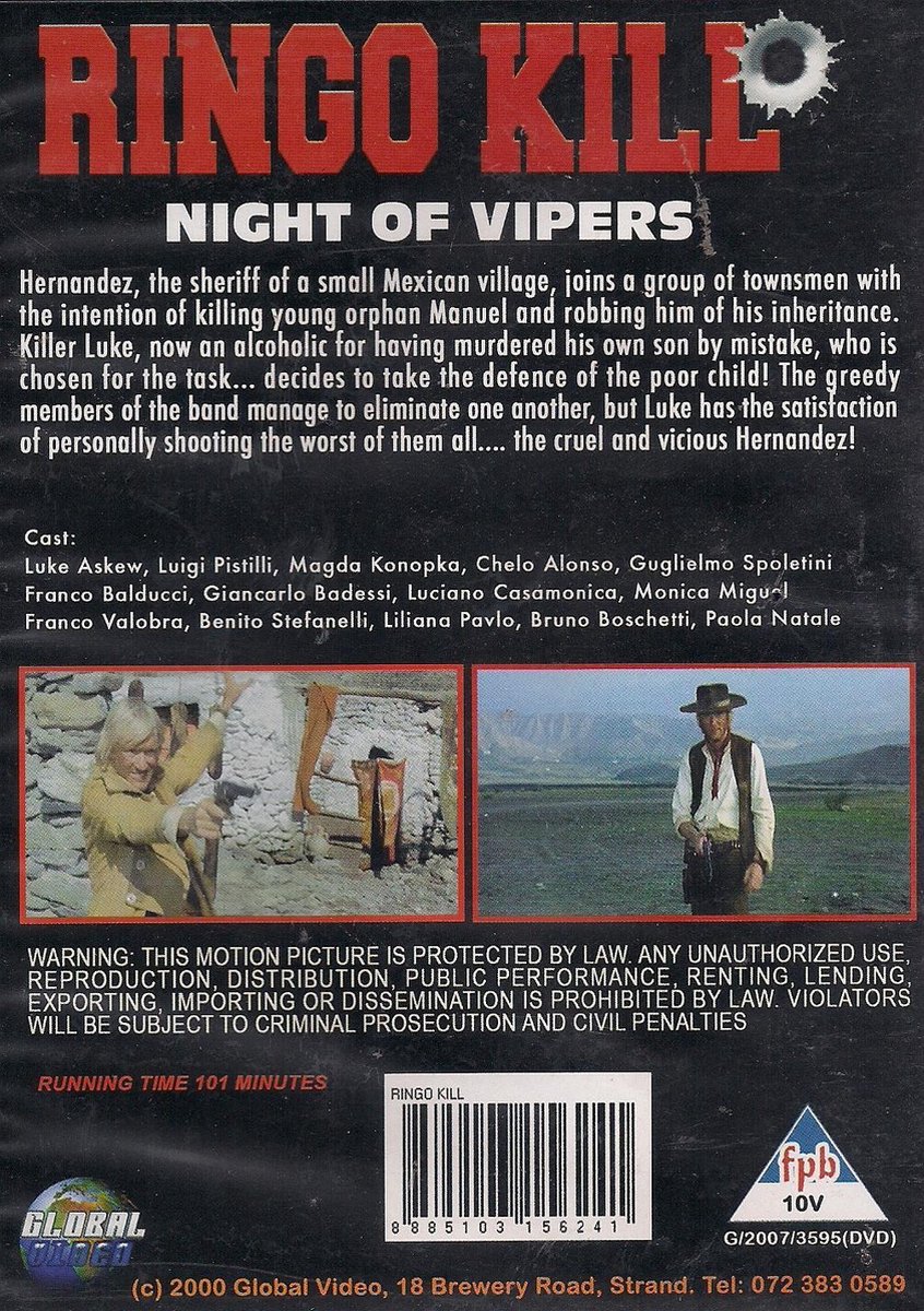 Ringo Kill (Dvd), Luke Askew | Dvd's | bol.com