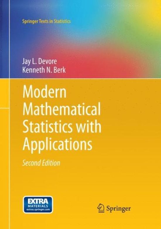 Modern Mathematical Statistics with Applications | 9781493942213 | Jay ...