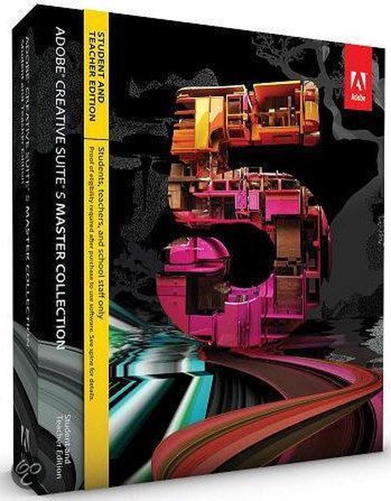 Adobe Creative Suite CS5 Master Collection, Student & Teacher Version ...