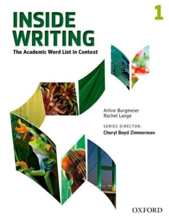 Inside Writing: Level 1: Student Book | 9780194601160 | Editor | Boeken ...