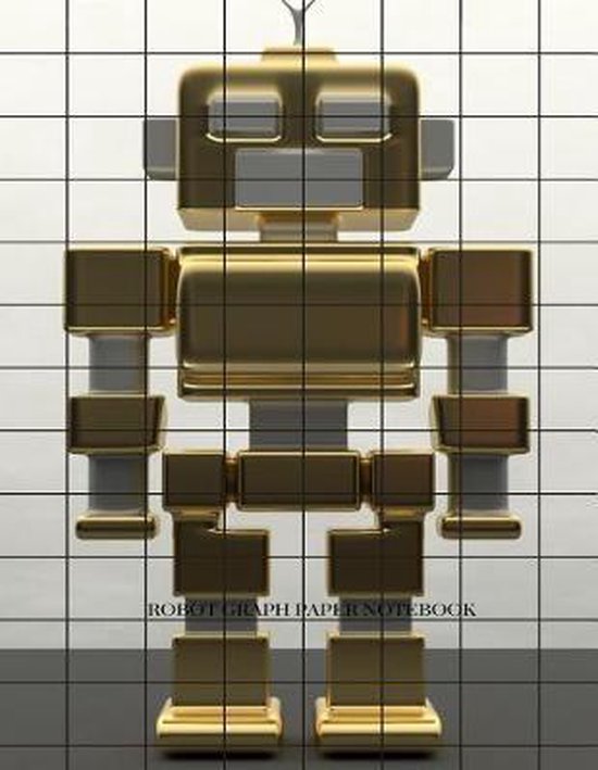 Robot Graph Paper Notebook | bol.com