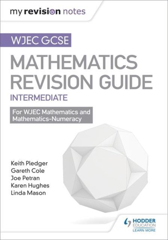 WJEC GCSE Maths Intermediate | 9781471882982 | Keith Pledger | Boeken ...