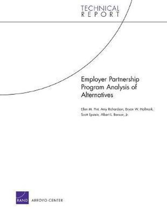 Employer Partnership Program Analysis of Alternatives | 9780833058928 ...