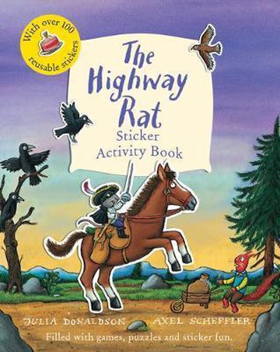 Highway Rat Sticker Activity Book, Julia Donaldson | 9781407180762 ...
