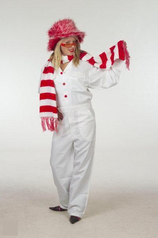 Witte overall Maat 38(dames) - 48(heren) | bol