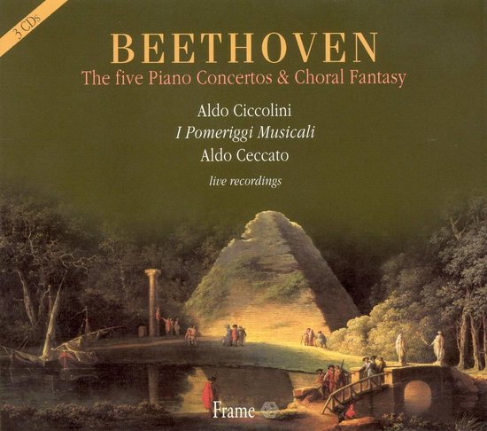 Beethoven: The Five Piano Concertos, Aldo Ciccolini | CD (album) | Muziek | bol