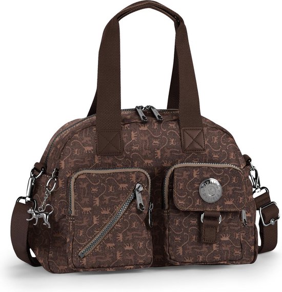 Kipling Defea - Medium Schoudertas - Monkey Mania | bol.com