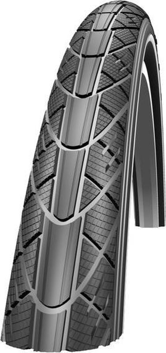 Schwalbe Buitenband City Lite 28 X 1 5 8 X 1 3 8 37 622 Zwart bruin Bol