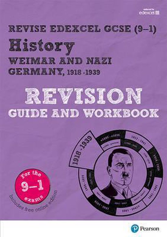 Pearson Edexcel Gcse (9-1) History Weimar and Nazi Germany, 1918-39 ...
