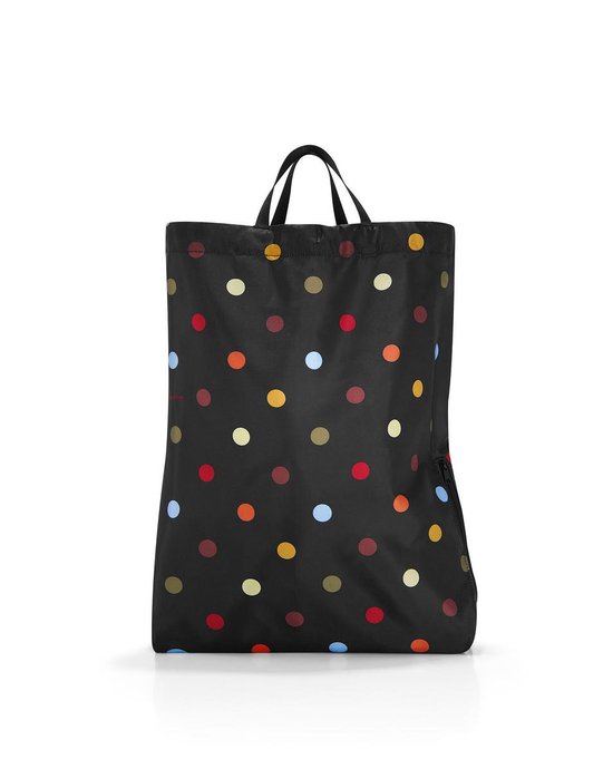 Reisenthel Mini Maxi Sacpack Rugzak - Opvouwbaar - 15L - Dots Zwart ...