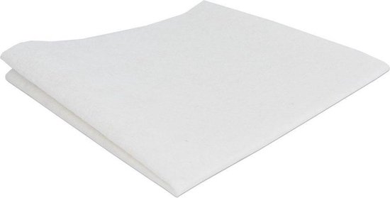 Poetsdoek SnowWhite pluisarm 38x30cm Z-vouw- 500/ds - 10100462 | bol