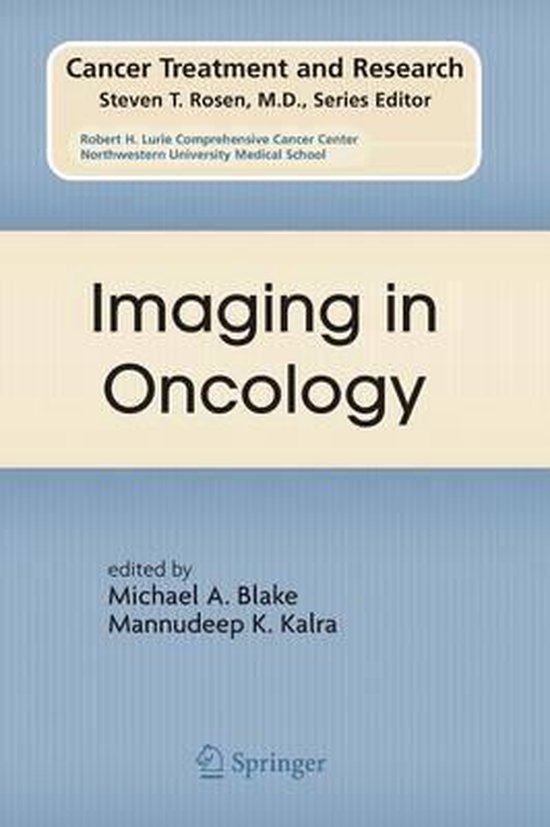 Imaging in Oncology | 9781489977663 | Boeken | bol.com