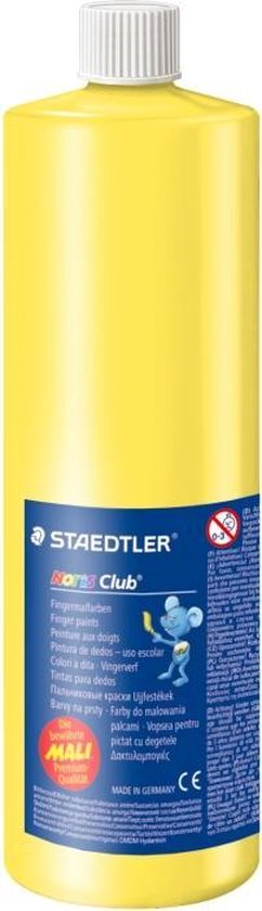 Noris vingerverf 750 ml geel | bol