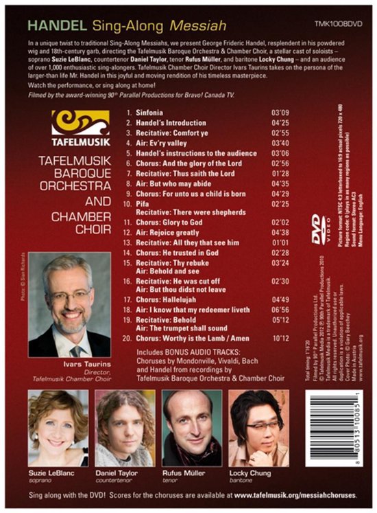 Handel: Sing-Along Messiah (Dvd) | Dvd's | bol.com