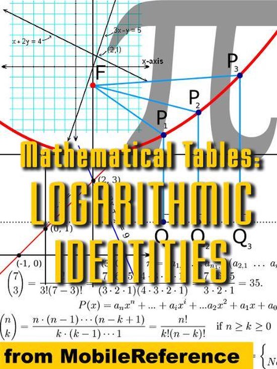 Mathematical Tables: Logarithmic Identities (Mobi Study Guides) (ebook ...