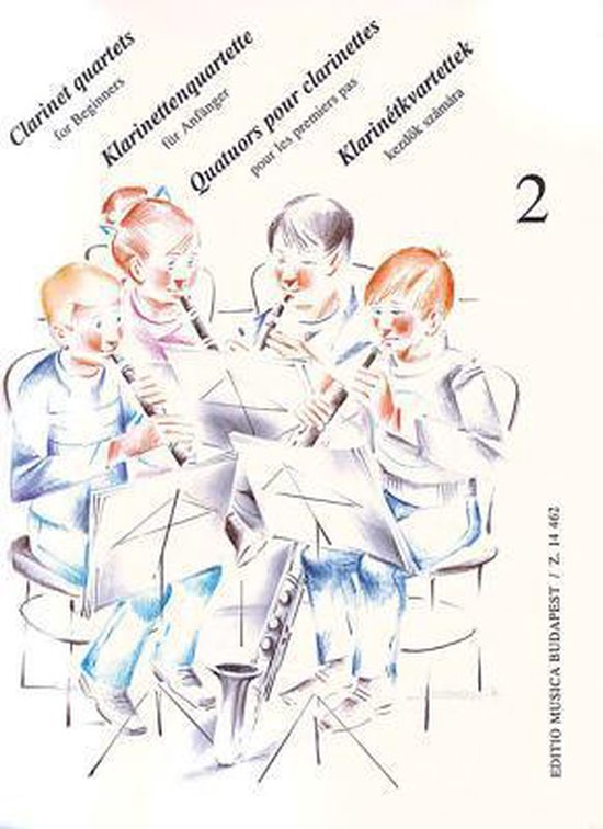Clarinet Quartets for Beginners, Volume 2 | 9781423401834 | Boeken | bol.com