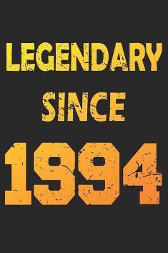 Legendary Since 1994, Natalem Publishing | 9781081336967 | Boeken | bol