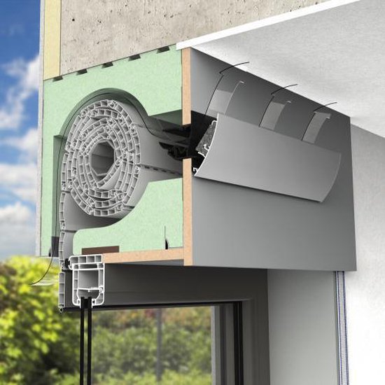 Transivent 700 mm - Wit - RAL 9010 | bol