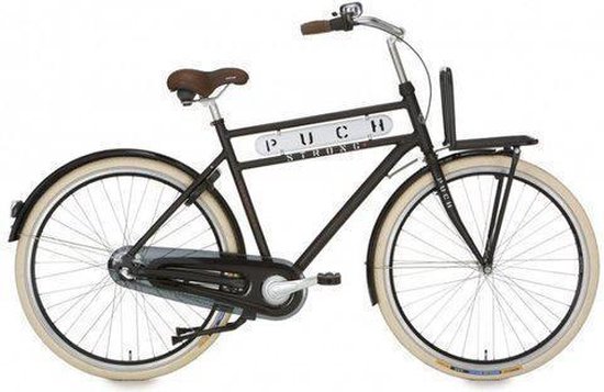 Puch Strong Plus - Transportfiets - Heren - 56 cm - Zwart | bol