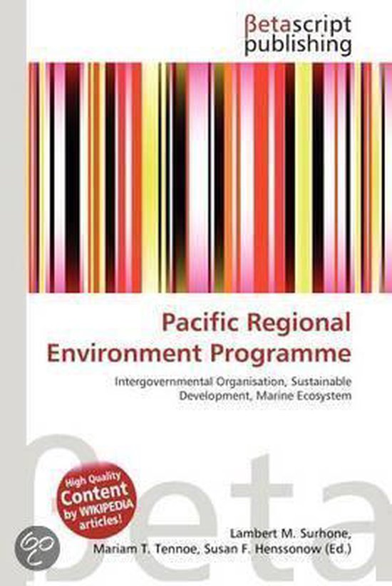 Pacific Regional Environment Programme | 9783639932089 | Boeken | bol.com
