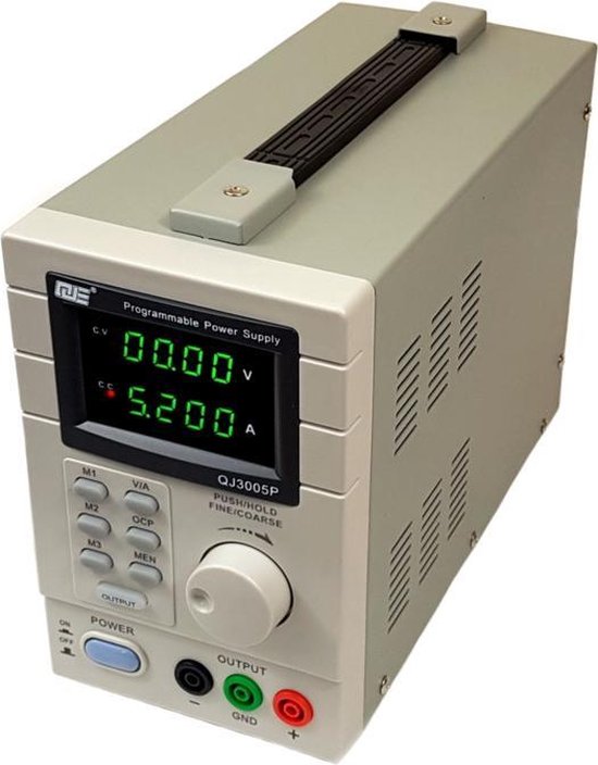 Regelbare voeding 30V / 5A digitale OCP programmeerbaar | bol
