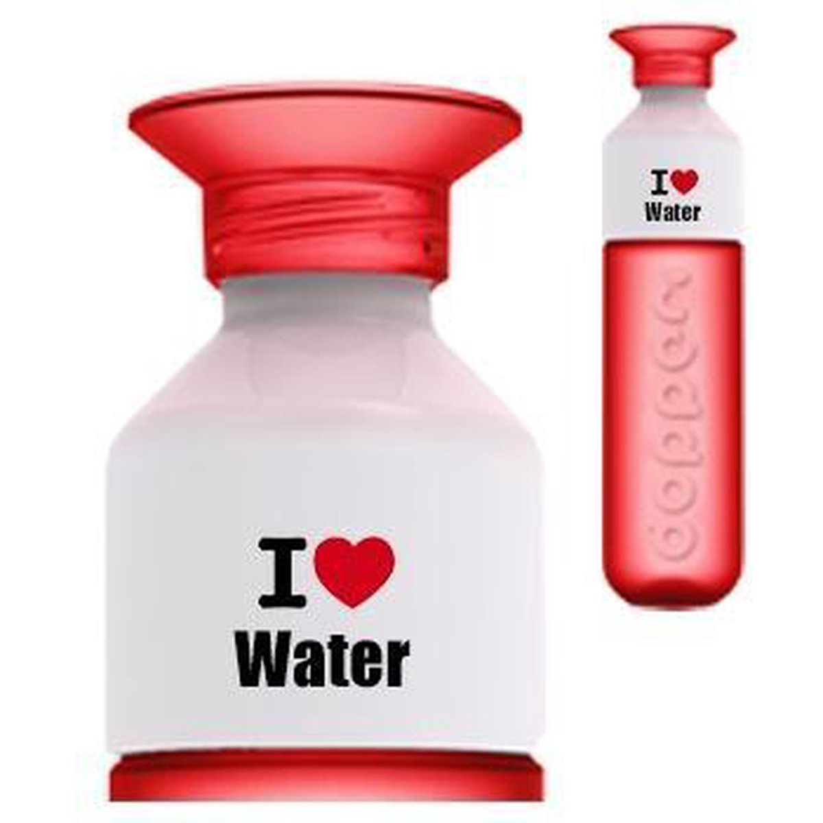Dopper waterfles | Rood | I love | bol.com