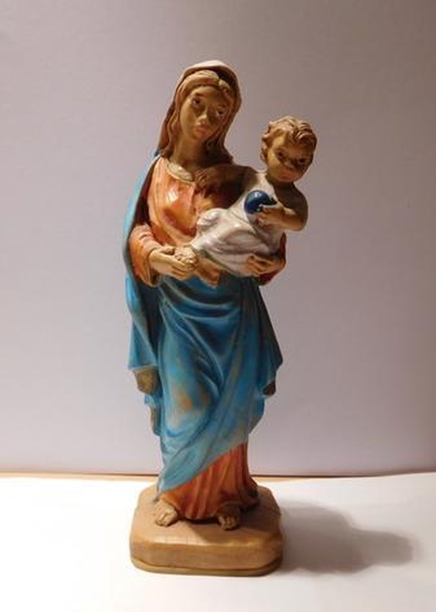 Beeld Maria met kind - 12cm | bol.com