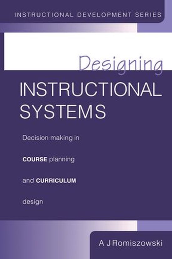 Designing Instructional Systems (ebook), Romiszowski, A. J ...