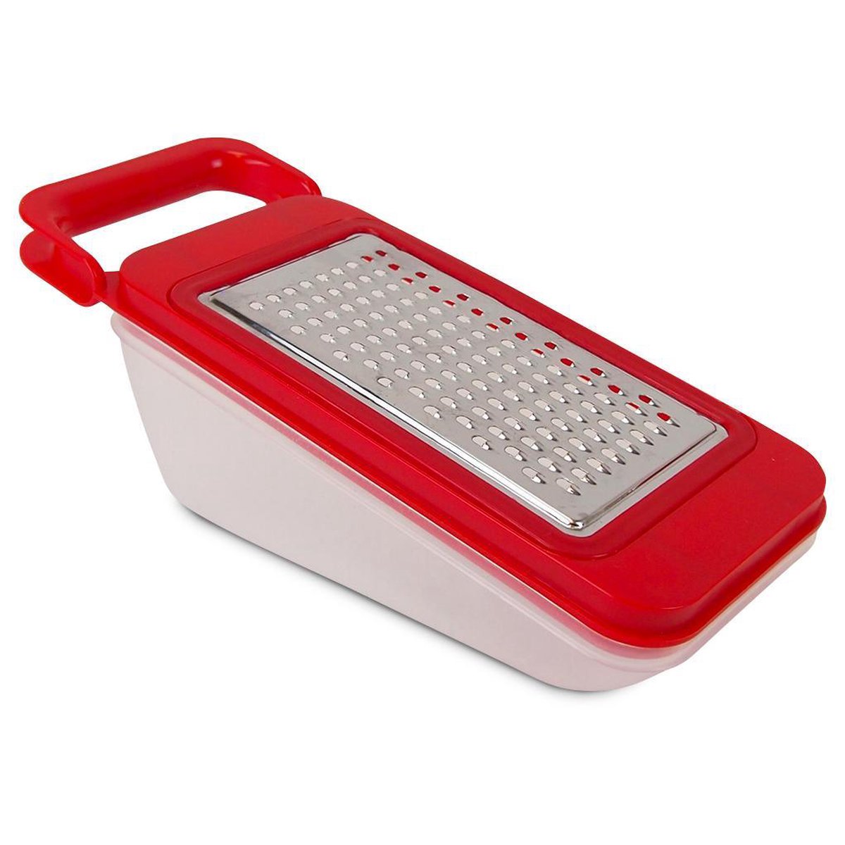 Vannons - Rasp 4 in 1 - Keukenrasp - Kaasrasp met opvangbakje en deksel ...