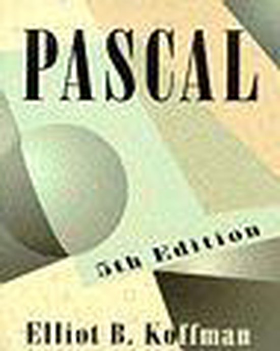 Pascal, Elliot B. Koffman | 9780201526745 | Boeken | bol