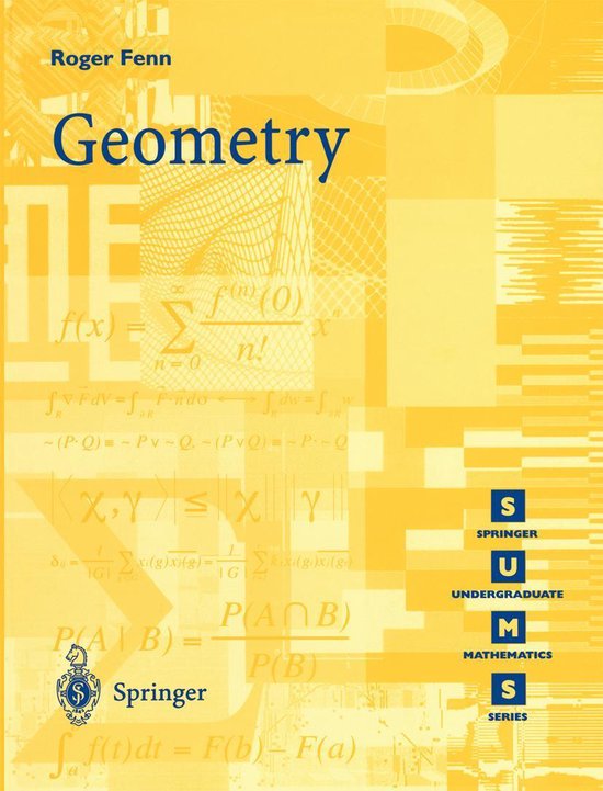 Springer Undergraduate Mathematics Series Geometry Ebook R Fenn 9781447103257 Bol
