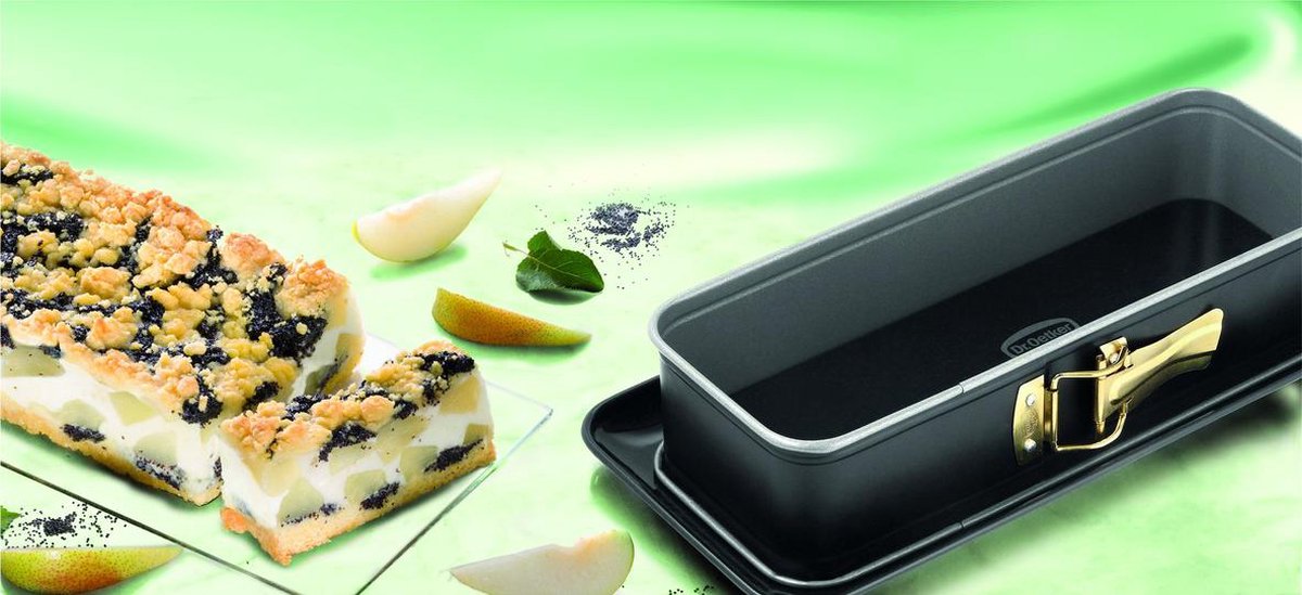 Dr. Oetker Springvorm 'Kreativ' - rechthoek - 30x12x7 cm | bol