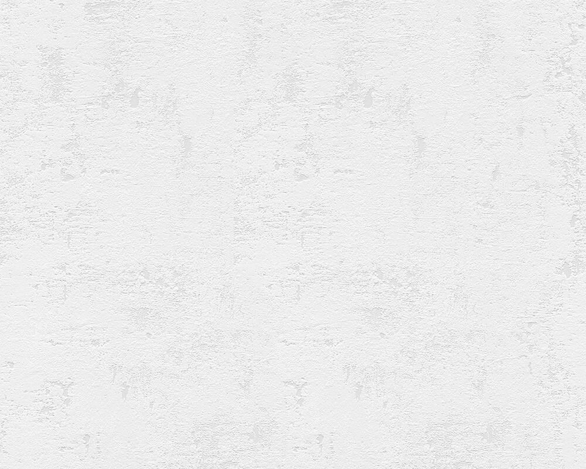 BETONLOOK BEHANG - Wit - Industrieel behang - AS Creation Blooming ...