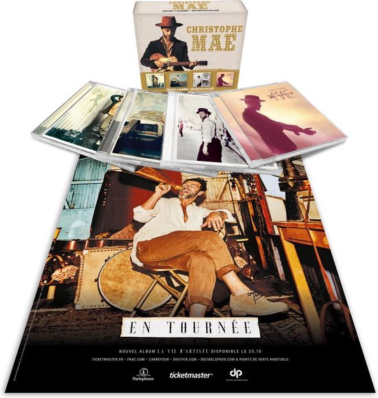 Coffret 4cd, CHRISTOPHE MAE | CD (album) | Muziek | bol.com