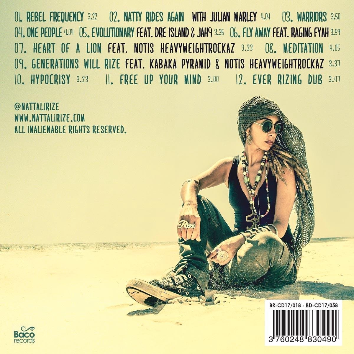 Rebel Frequency, Nattali Rize | CD (album) | Muziek | bol.com