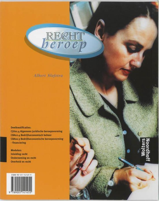 Tekstboek Inleiding Recht niveau III/IV Recht en beroep | 9789001141455 ...