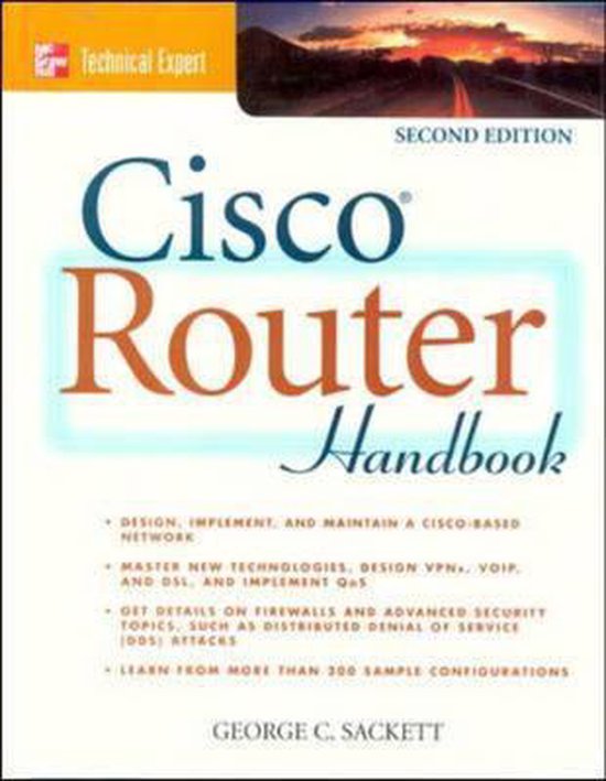Cisco Router Handbook, George C. Sackett | 9780072127560 | Boeken | bol
