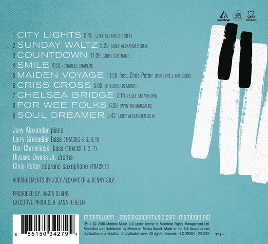 Countdown, Joey Alexander | CD (album) | Muziek | bol.com