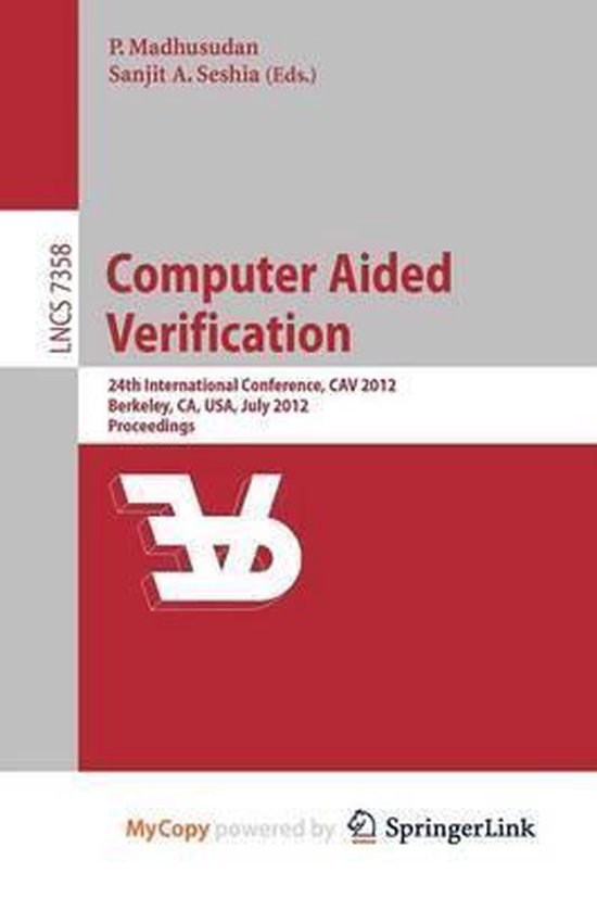 Computer Aided Verification | 9783642314254 | Boeken | bol