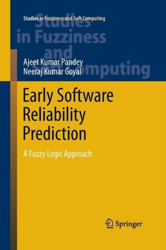 Early Software Reliability Prediction | 9788132217428 | Ajeet Kumar ...