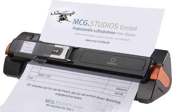 Renkforce T4ED 2v1 Mobiele documentscanner A4 | bol