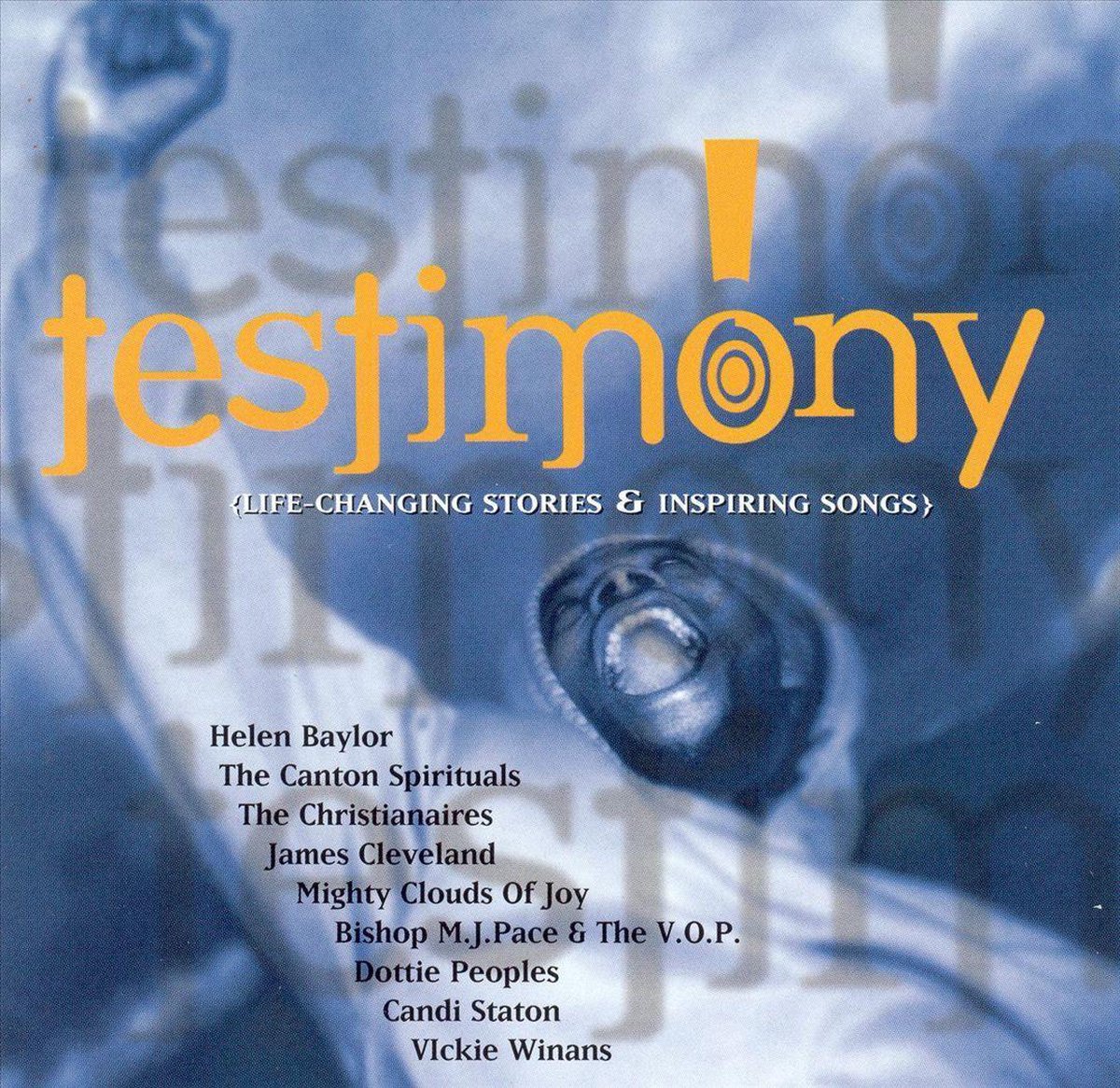 Testimony, various artists | CD (album) | Muziek | bol.com