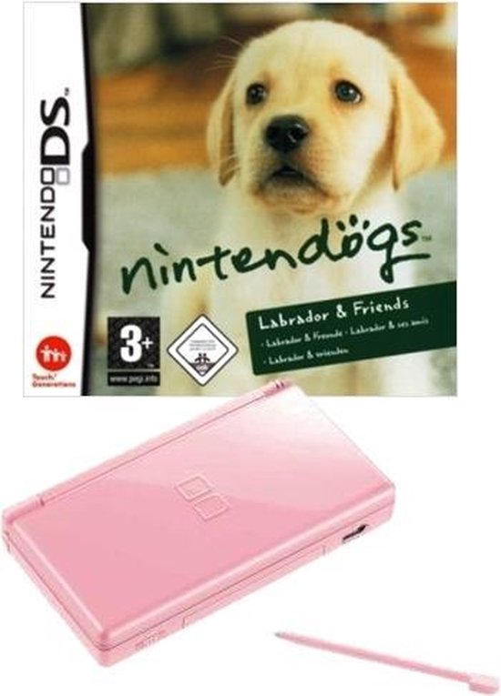 Nintendo Ds Lite - Roze + Nintendogs Labrador | bol